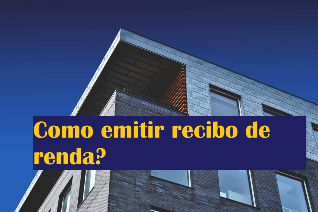 Como emitir recibo de renda? | CRN-Contabilidade
